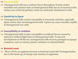 Homogenization | PPTX