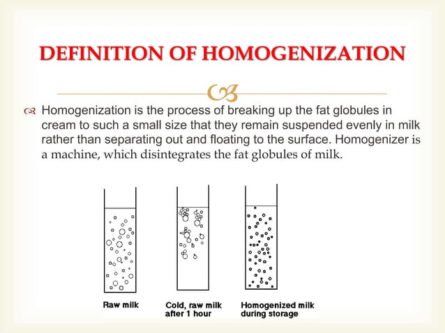 Homogenization | PPTX | Chemistry | Science