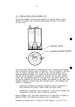 Homogenization silos | PDF