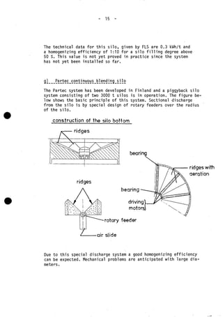 Homogenization silos | PDF