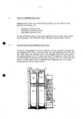 Homogenization silos | PDF