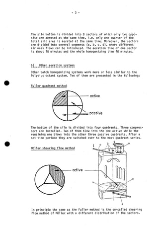 Homogenization silos | PDF