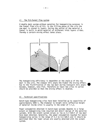 Homogenization silos | PDF