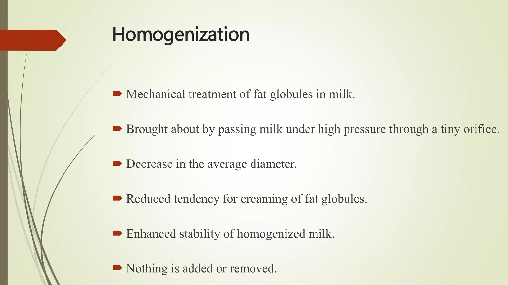 Homogenized milk | PPTX