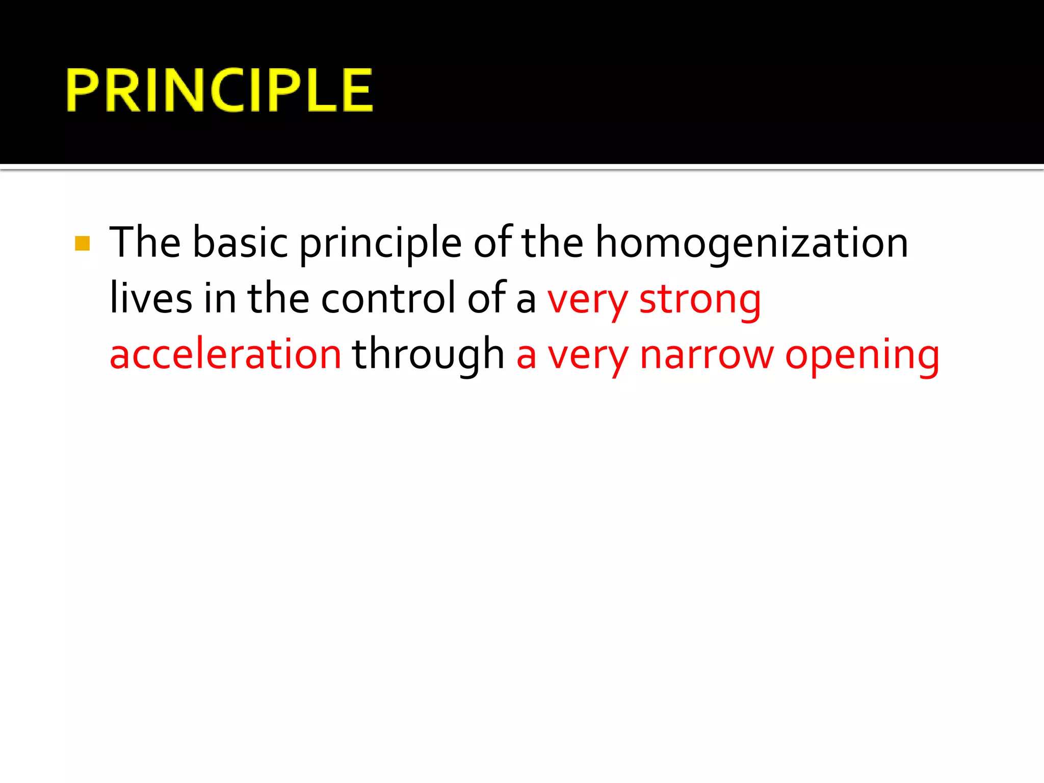 Homogenizer - Homogenization of milk | PPTX