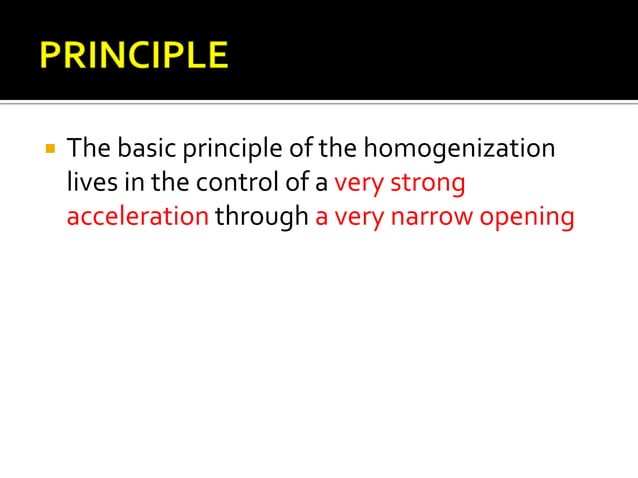 Homogenizer - Homogenization of milk | PPTX | Chemistry | Science