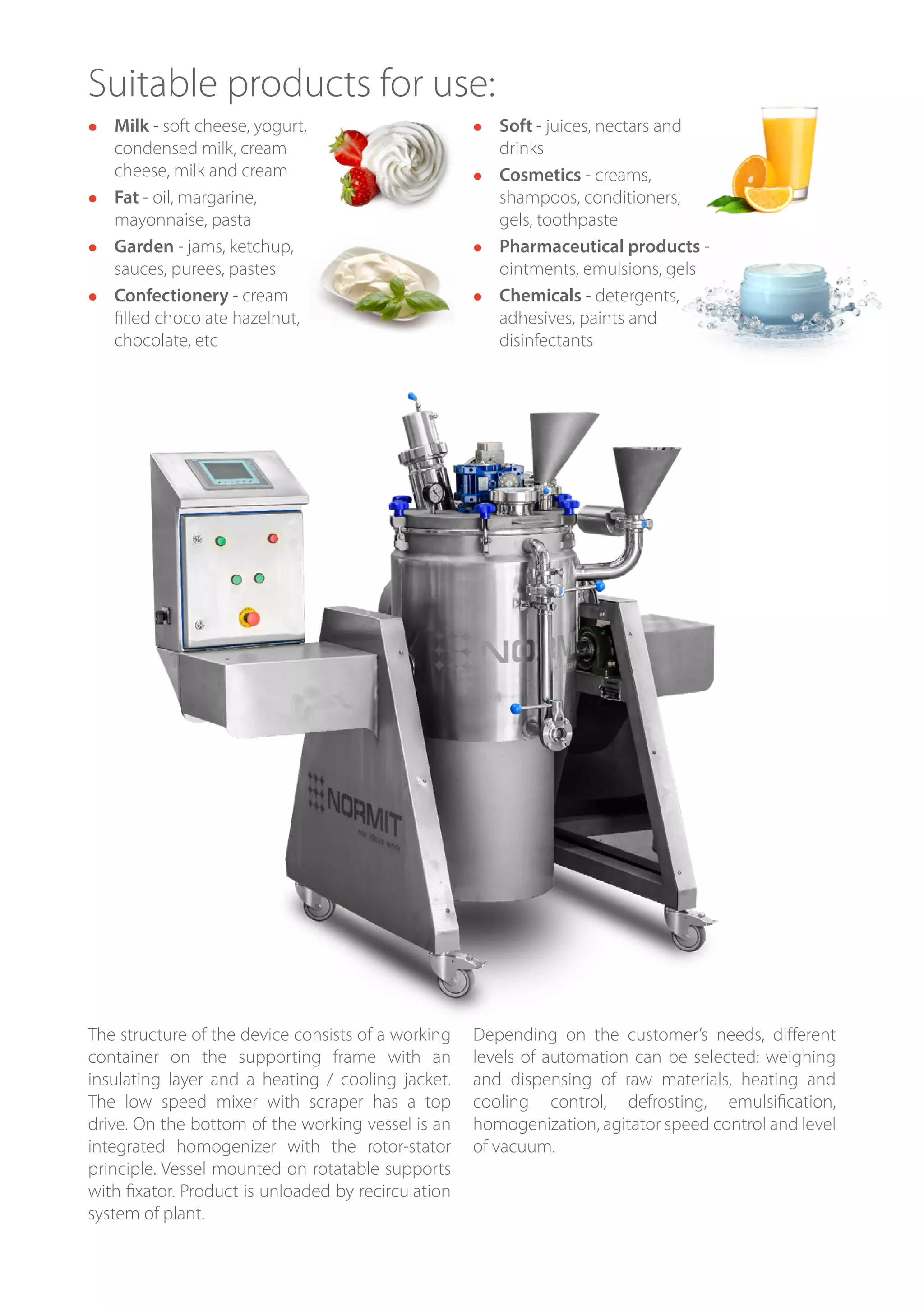 Homogenizers Catalog | PDF