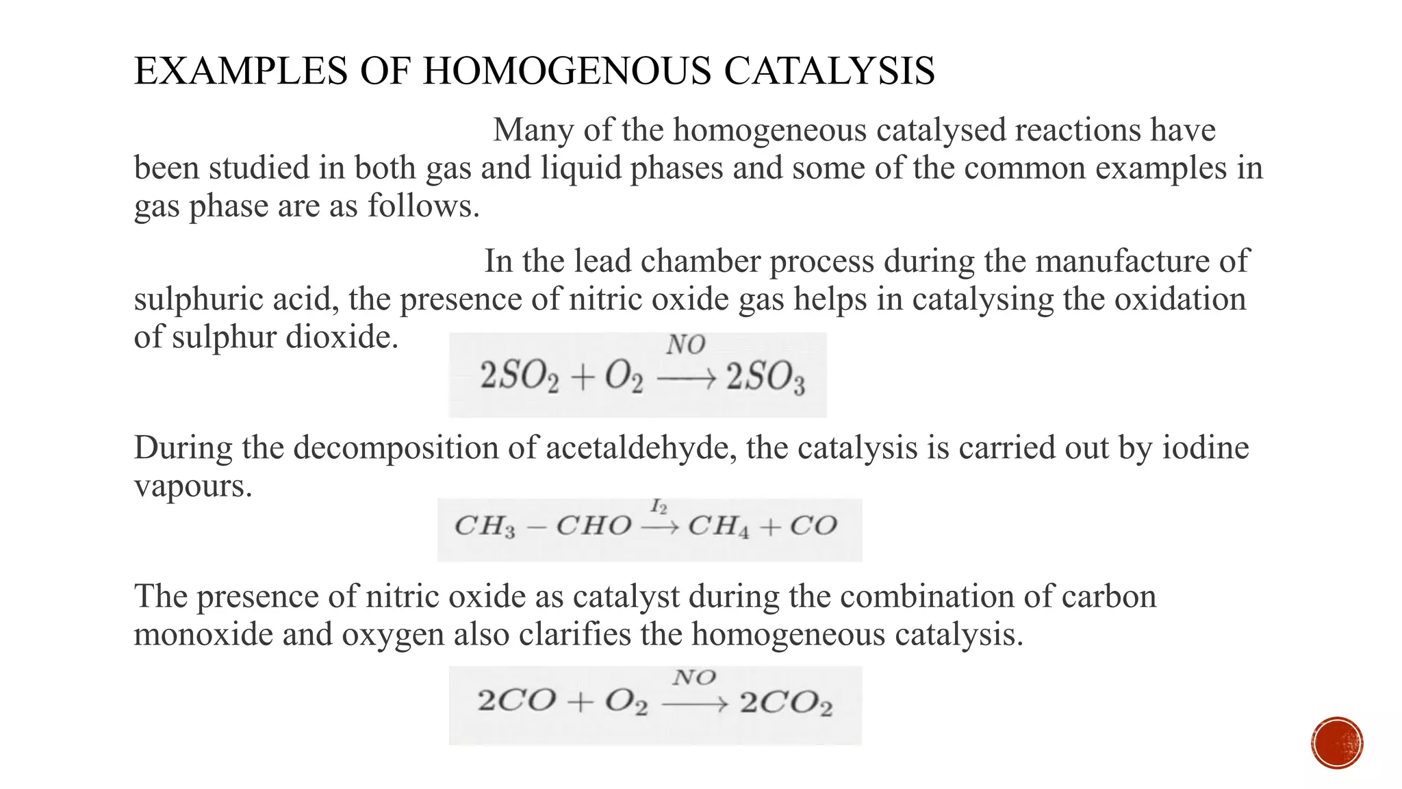 Homogenous catalysis | PPTX