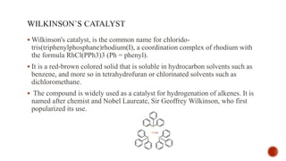 Homogenous catalysis | PPTX