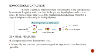 Homogenous catalysis | PPTX