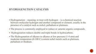 Homogenous catalysis | PPTX