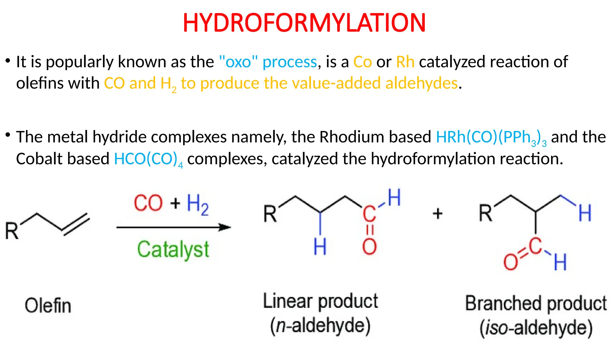 UNIT - 4 CATALYSIS : (C) HOMOGENOUS CATALYSIS , HYDROGENATION ...