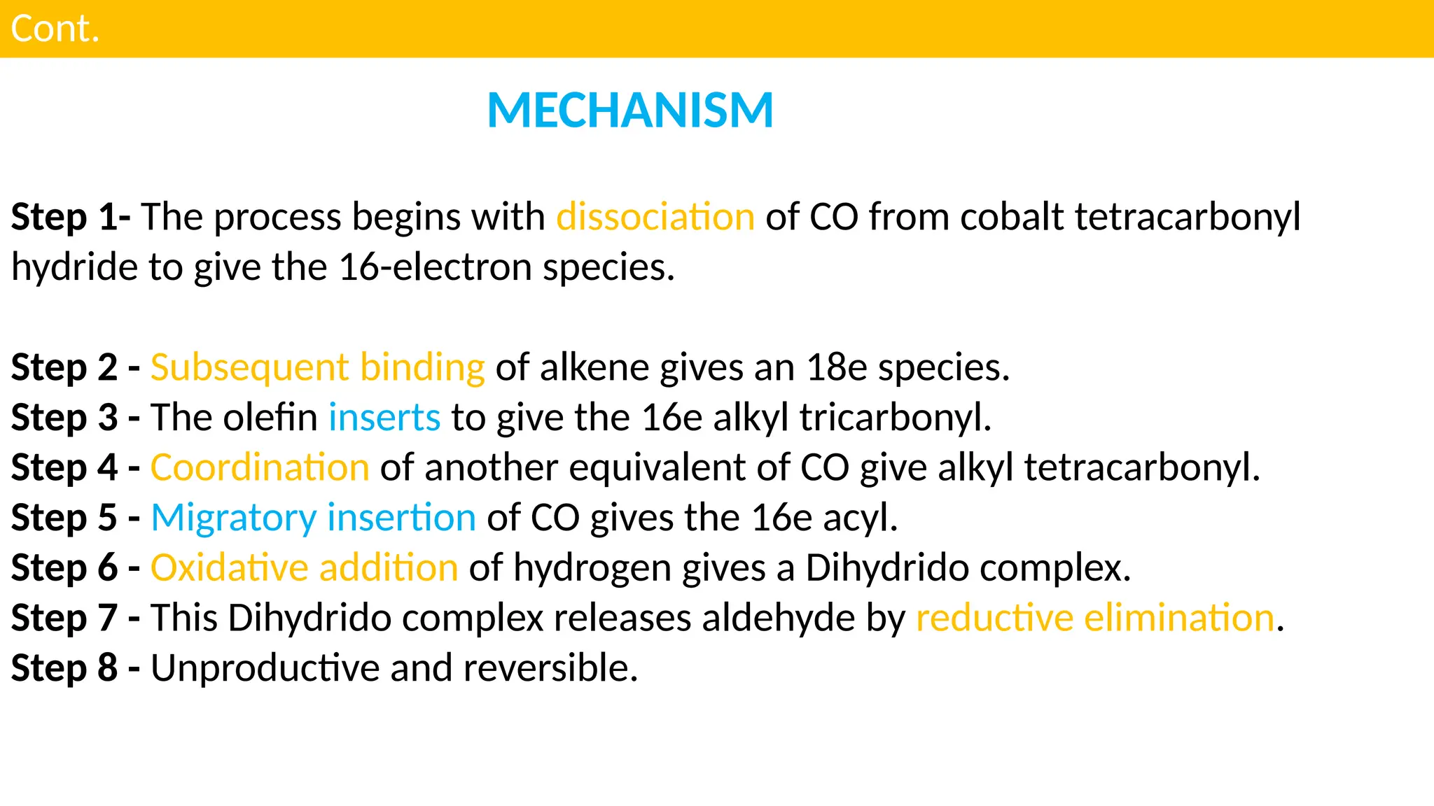 UNIT - 4 CATALYSIS : (C) HOMOGENOUS CATALYSIS , HYDROGENATION ...