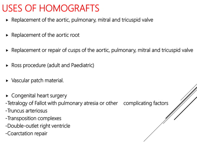 Homografts in cardiac surgery | PPT