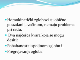 Homokinetički zglob | PPTX