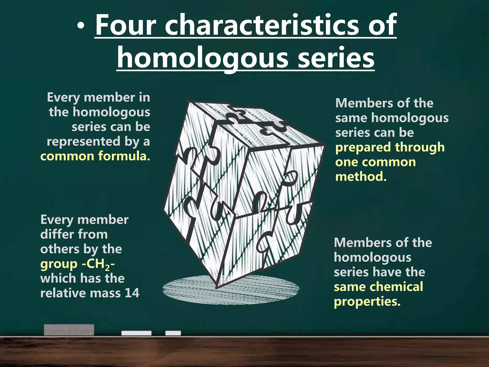 Homologous series | PPTX