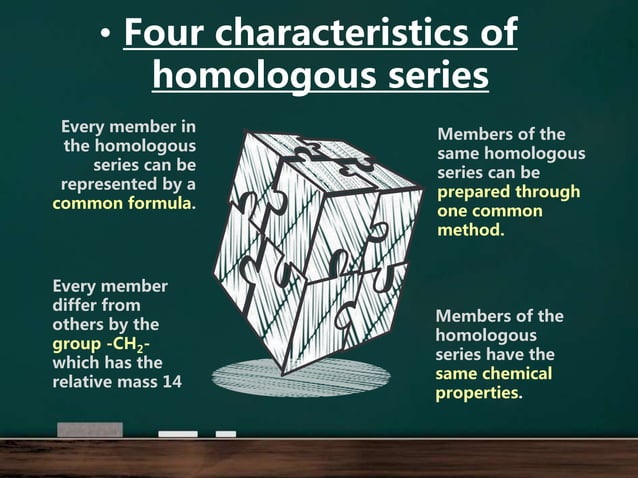 Homologous series | PPTX