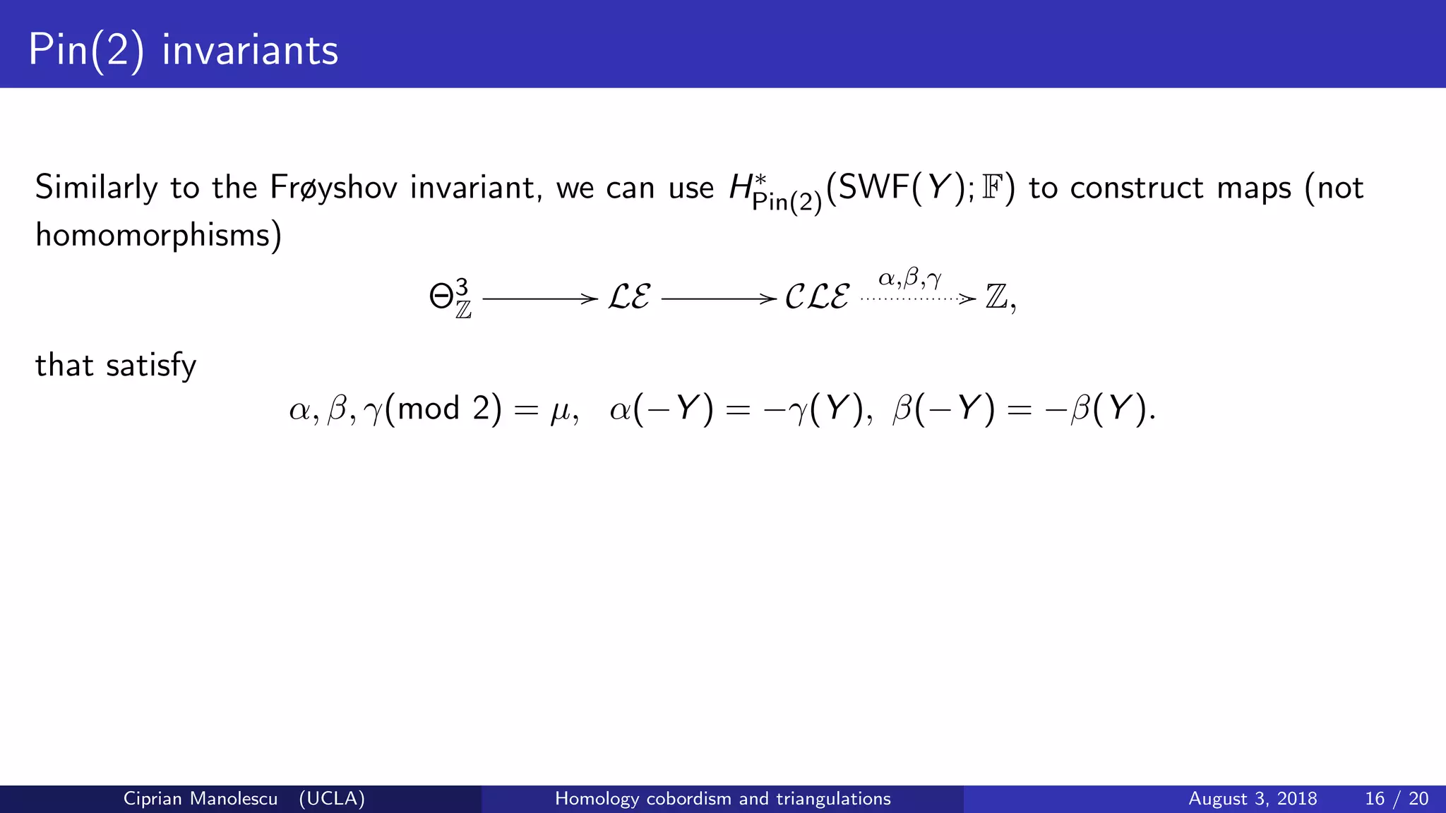 Homology cobordism and triangulations.pdf