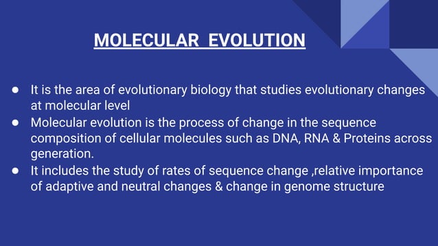 Phylogenetic relationships- Homology; Homologous sequences of proteins ...