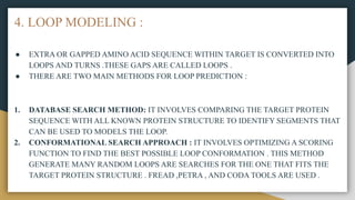 HOMOLOGY MODELING PPT bhhhhhhjjjjjjjjjjjj | PPT