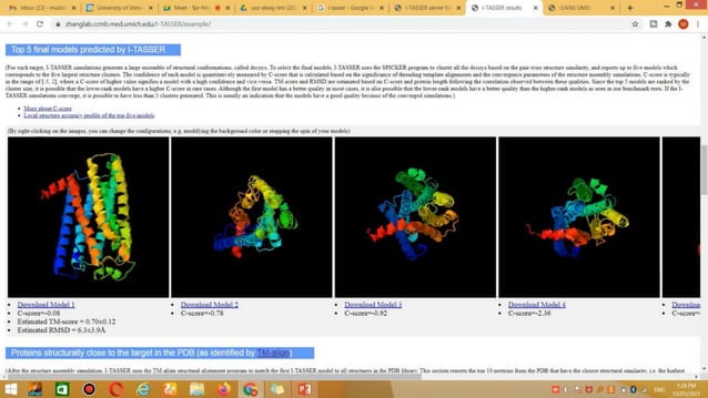 Homology Modelling.pptx | Chemistry | Science