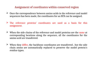Homology modelling-Protein structure prediction | PPT