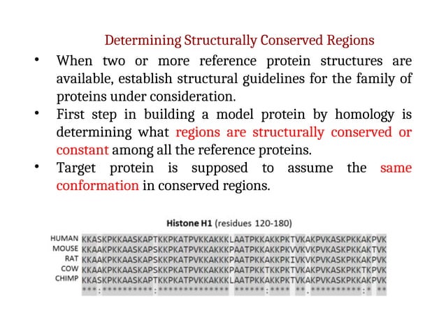 Protein structure prediction by Homology modelling | PPT | Genetics ...