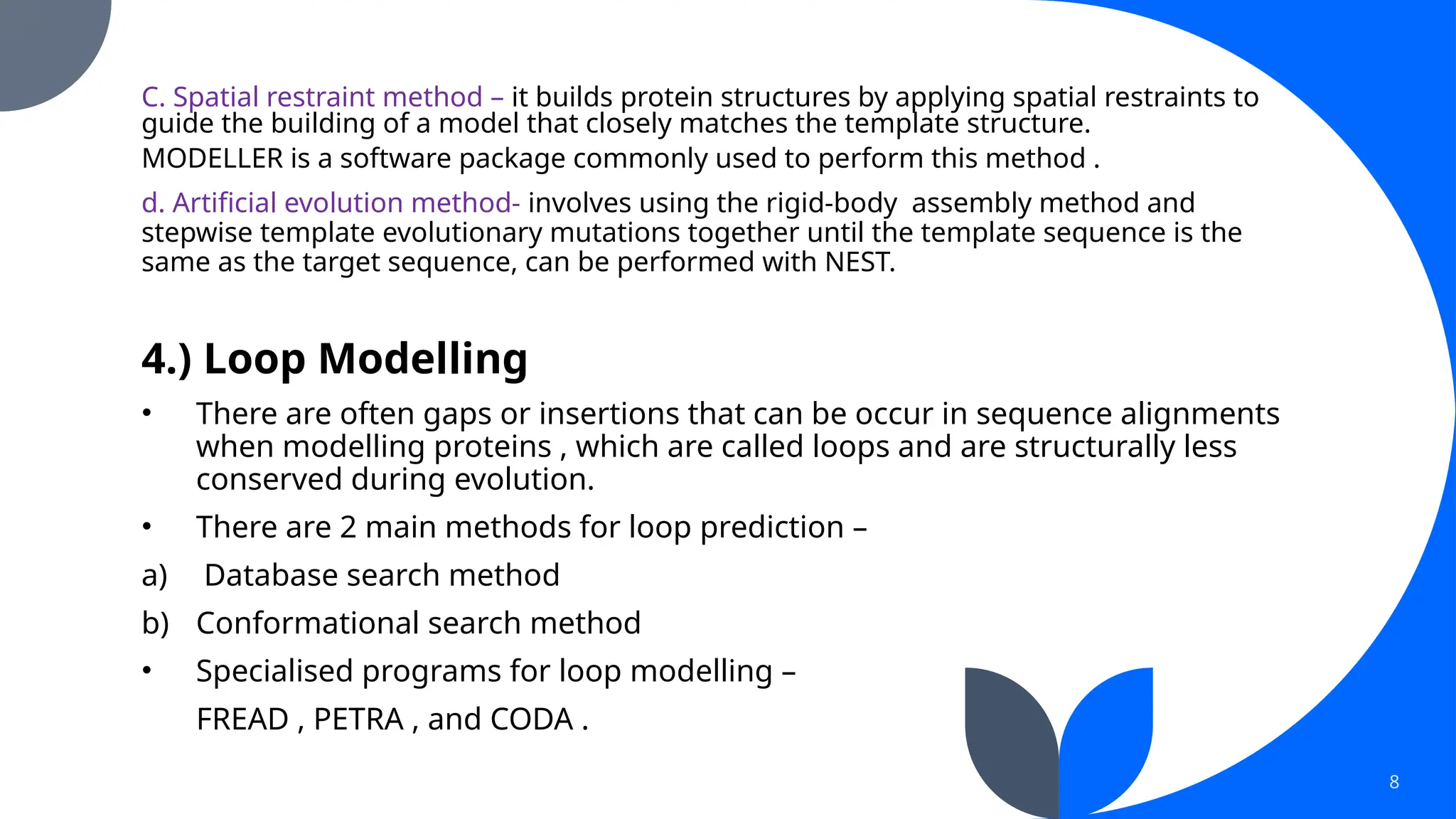 Homology modelling and generation of 3D-structure of protein (G).pptx