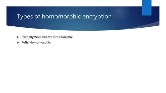 Homomorphic Encryption And Private Machine Learning Classification Pptx Web Development
