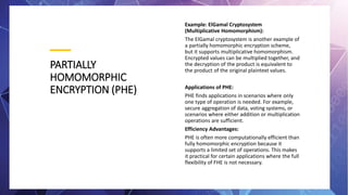 Homomorphic Encryption: Unveiling secrets without exposing them | PPTX ...