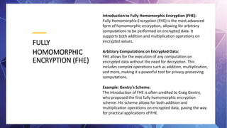 Homomorphic Encryption: Unveiling secrets without exposing them | PPTX ...