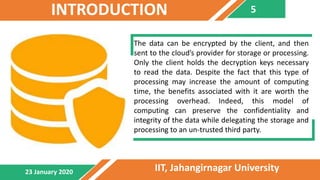 Homomorphic encryption scheme | PPT