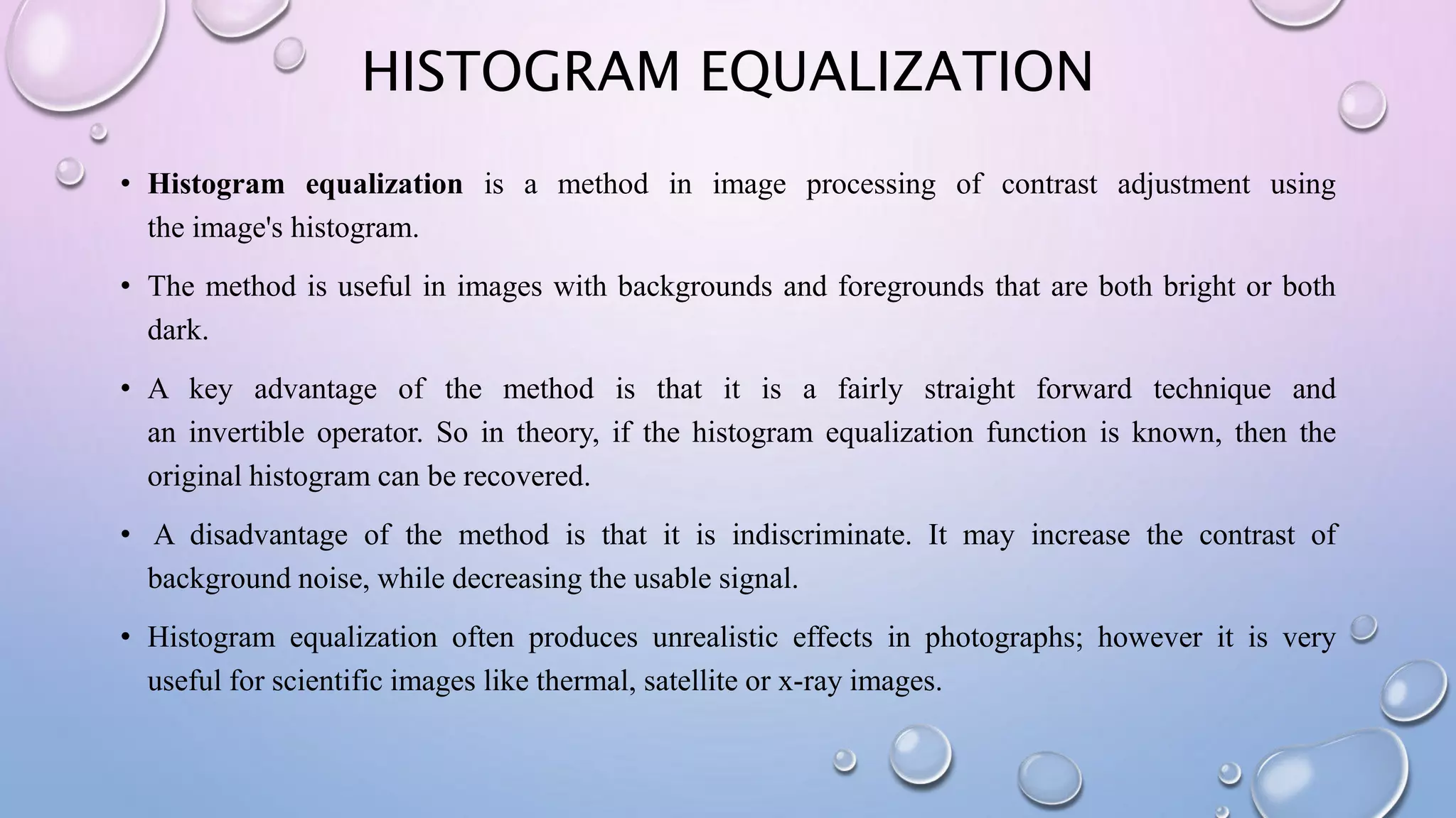 Homomorphic filtering | PPTX