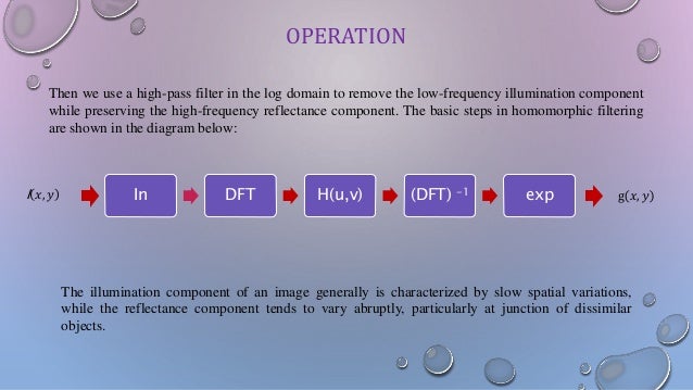 Homomorphic Filtering