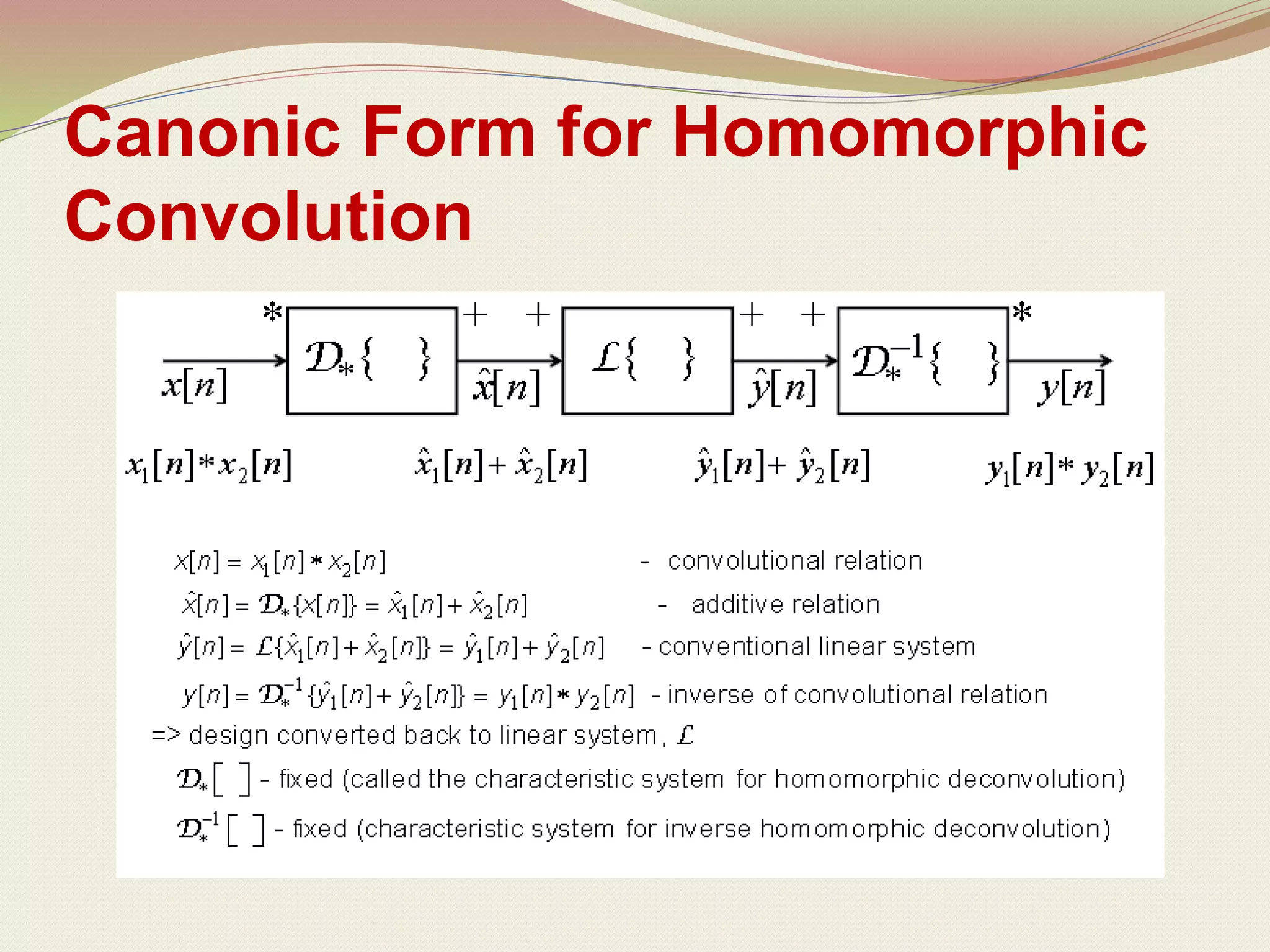Homomorphic speech processing | PPTX