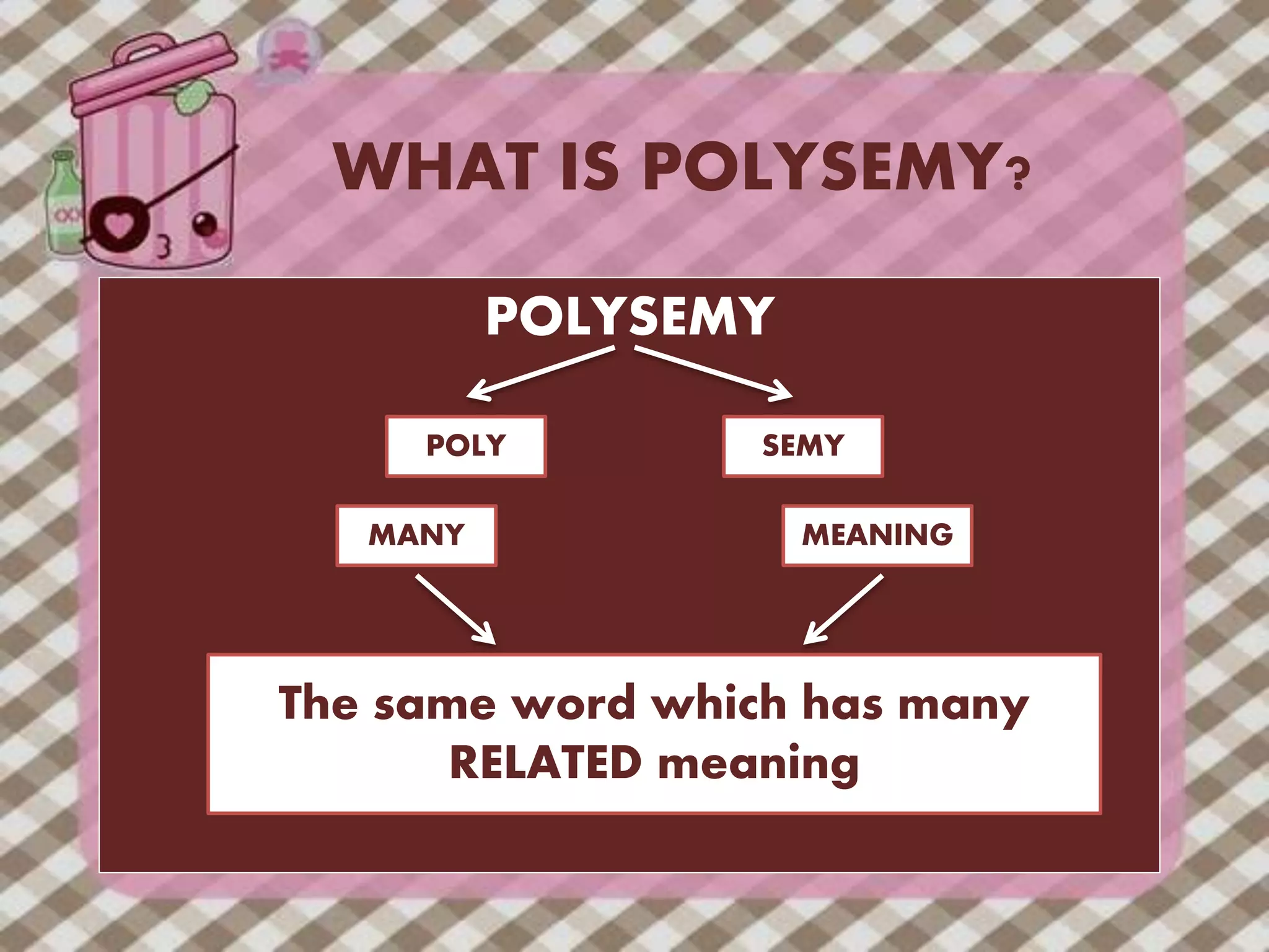 Homonym & polysemy | PPTX