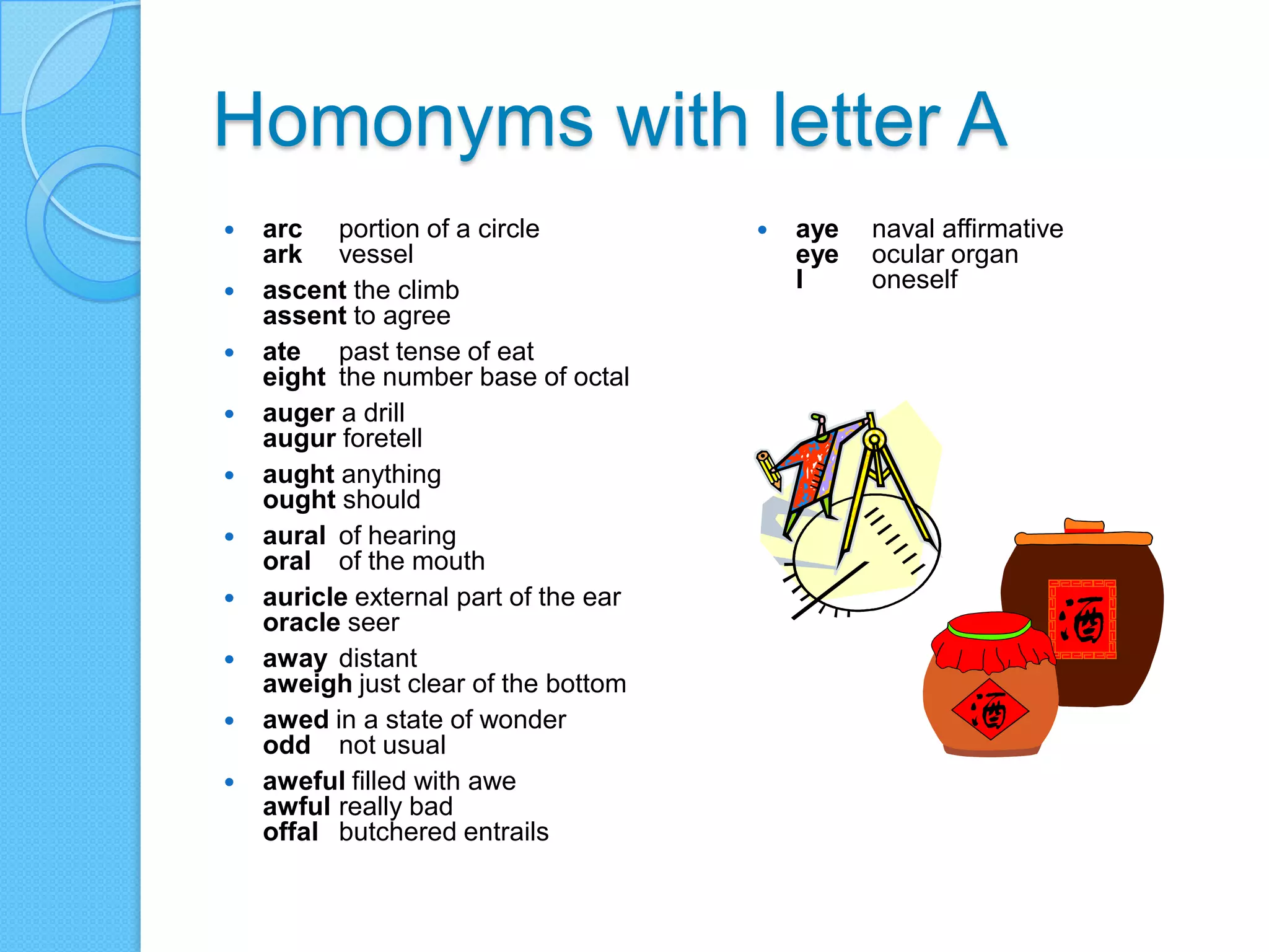 Homonyms | PPT