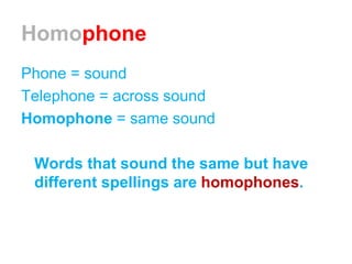 homonyms.ppt