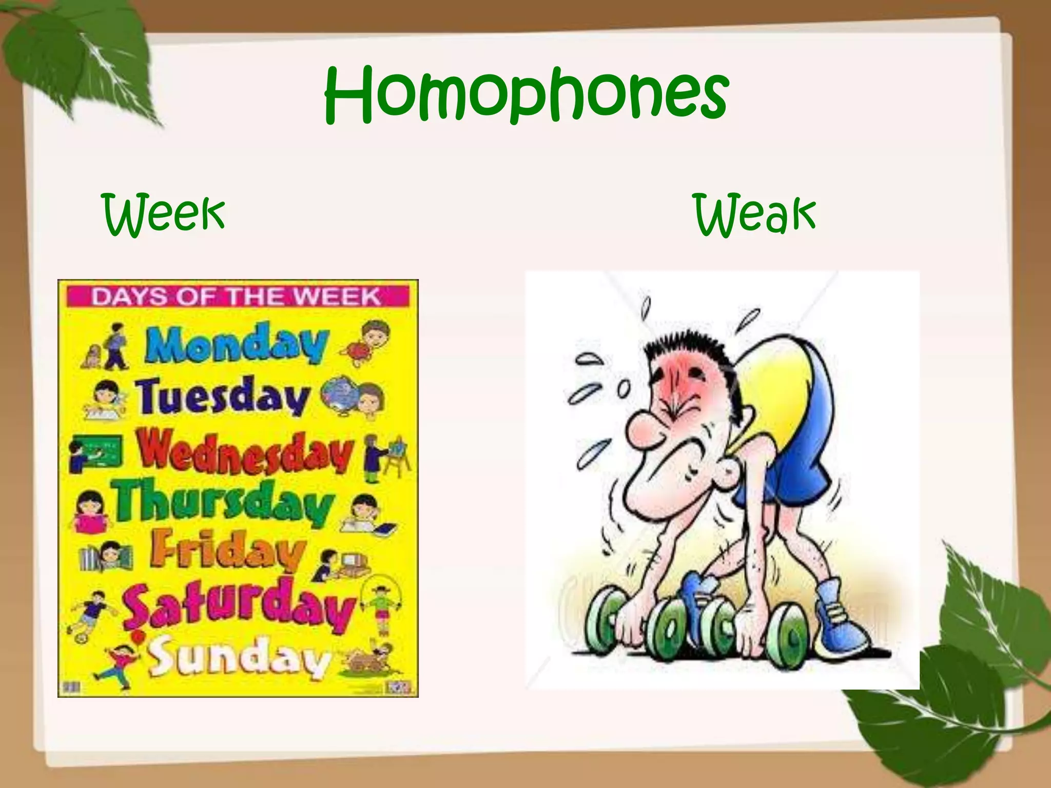 Homonyms, homophones, homographs dian kurnia sari | PPTX