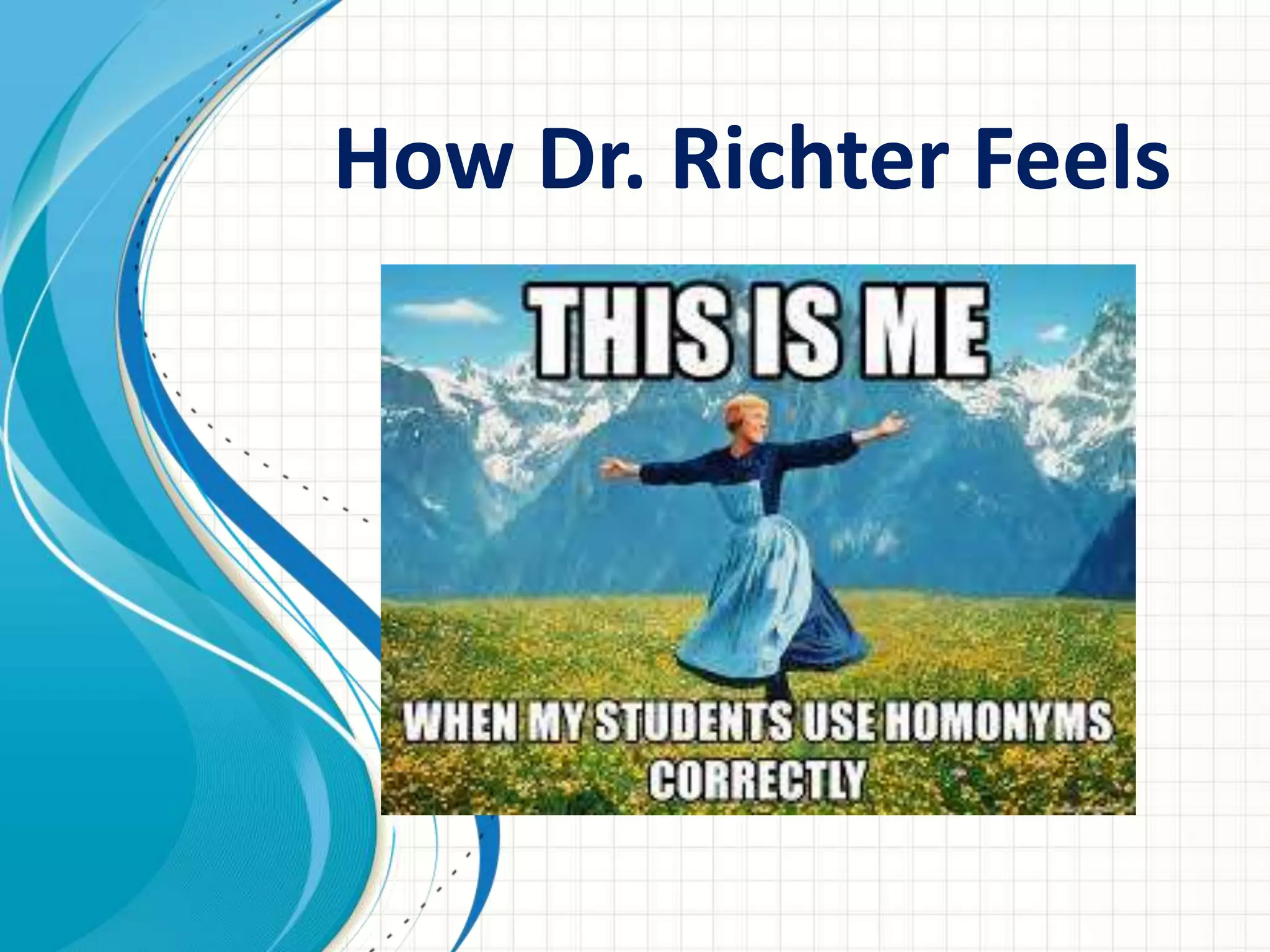 Homonyms presentation | PPTX