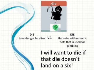 Homonyms presentation | PPTX