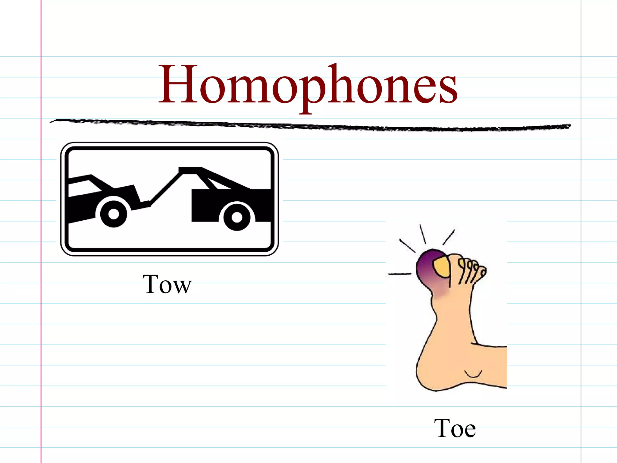 Homophone | PPT
