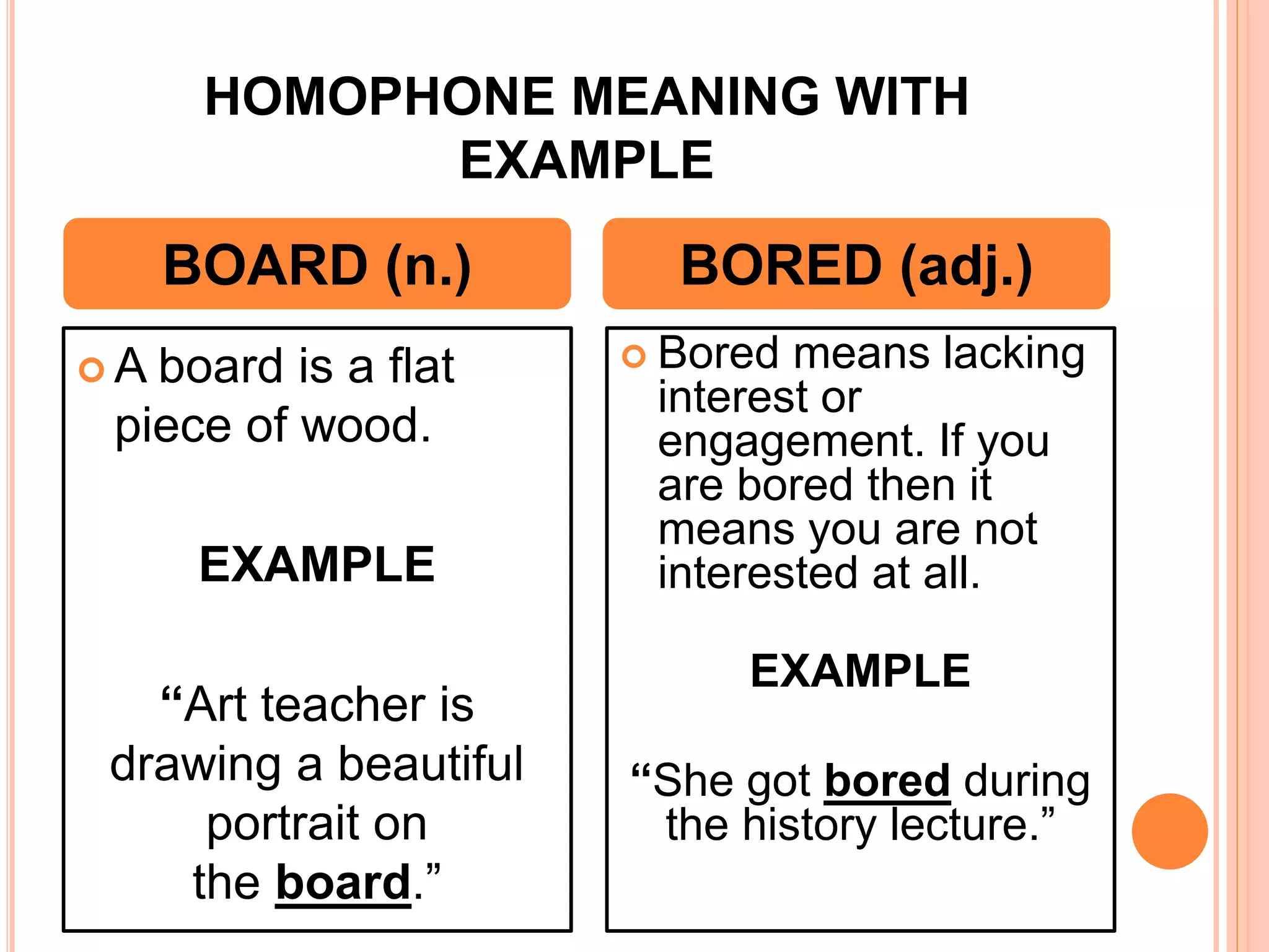 Homophone | PPTX