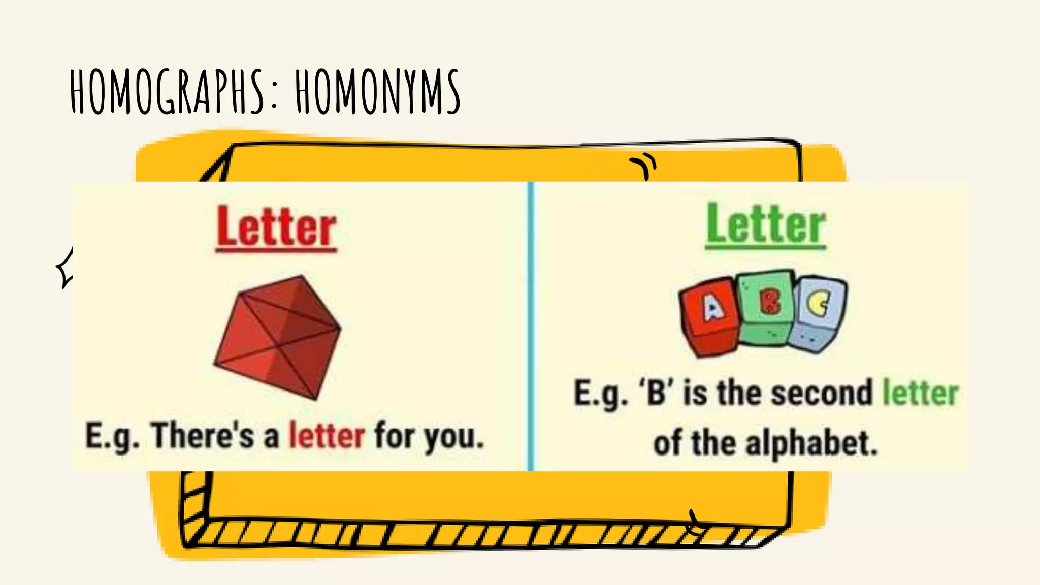 Homophone and homograph G3 | PPTX