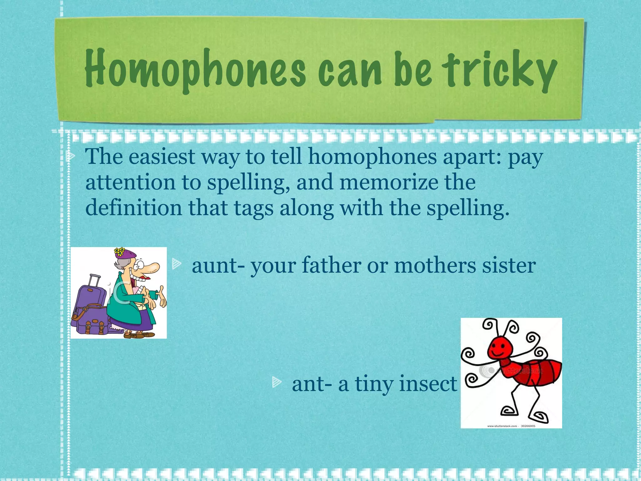 Homophone ppt | PPT | Free Download