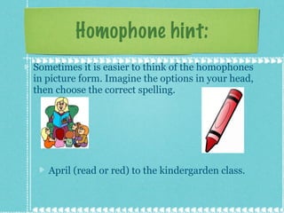 Homophone ppt | PPT