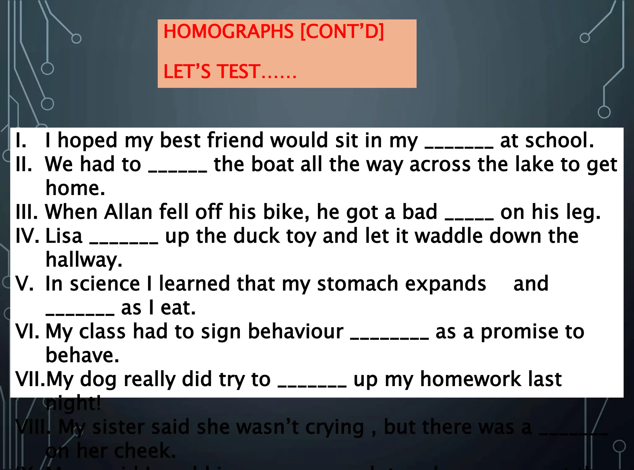 homophones-1-3.pptx For Grades 5th to 10th | PPT