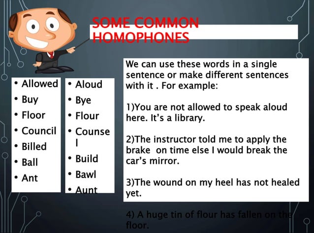 homophones-1-3.pptx For Grades 5th to 10th | PPT