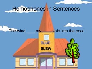 Homophones Lesson | PPTX