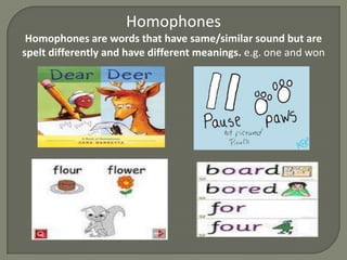 Homophones | PPT